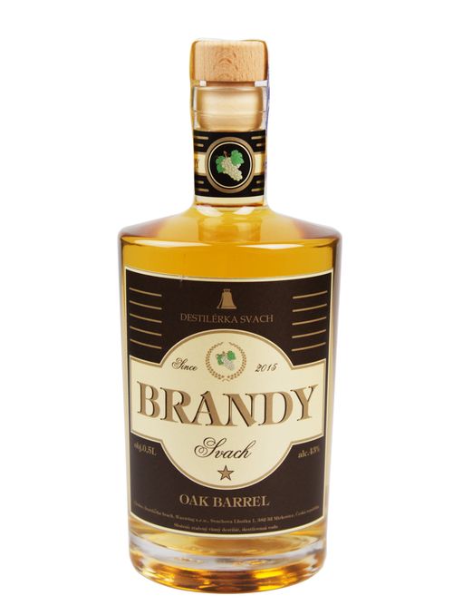 ᐈ Destilérka Svach (Svachovka) Brandy Svach 43% 0,5l levně
